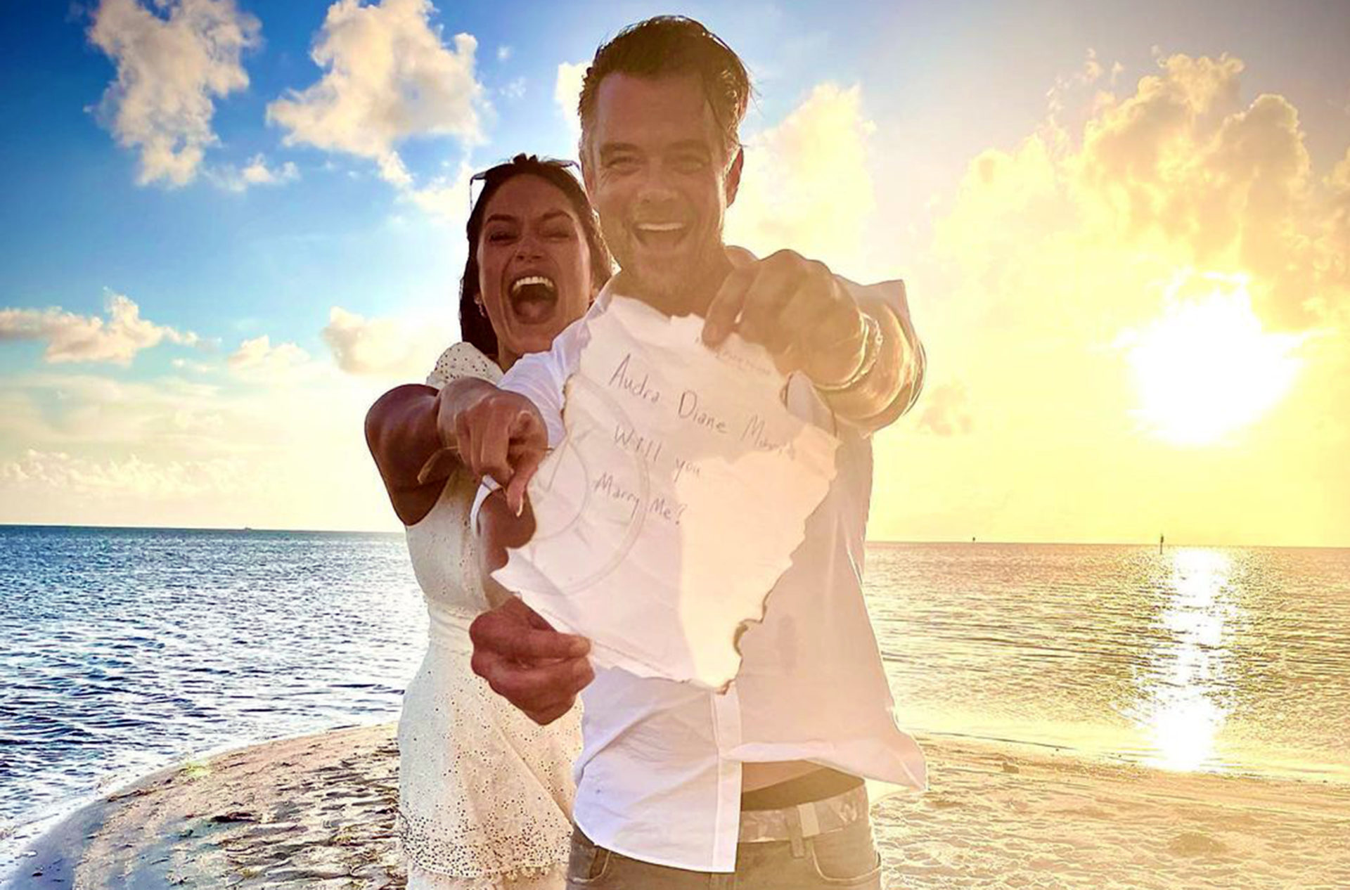 All My Children star Josh Duhamel just engaged a former Miss World ...